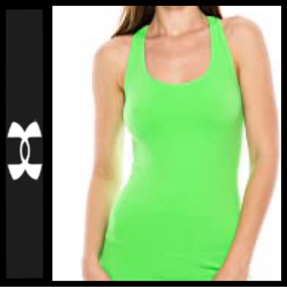 Under Armour | Tops | Nwt Ua Heat Gear Fitted Ribbed Tank | Poshmark